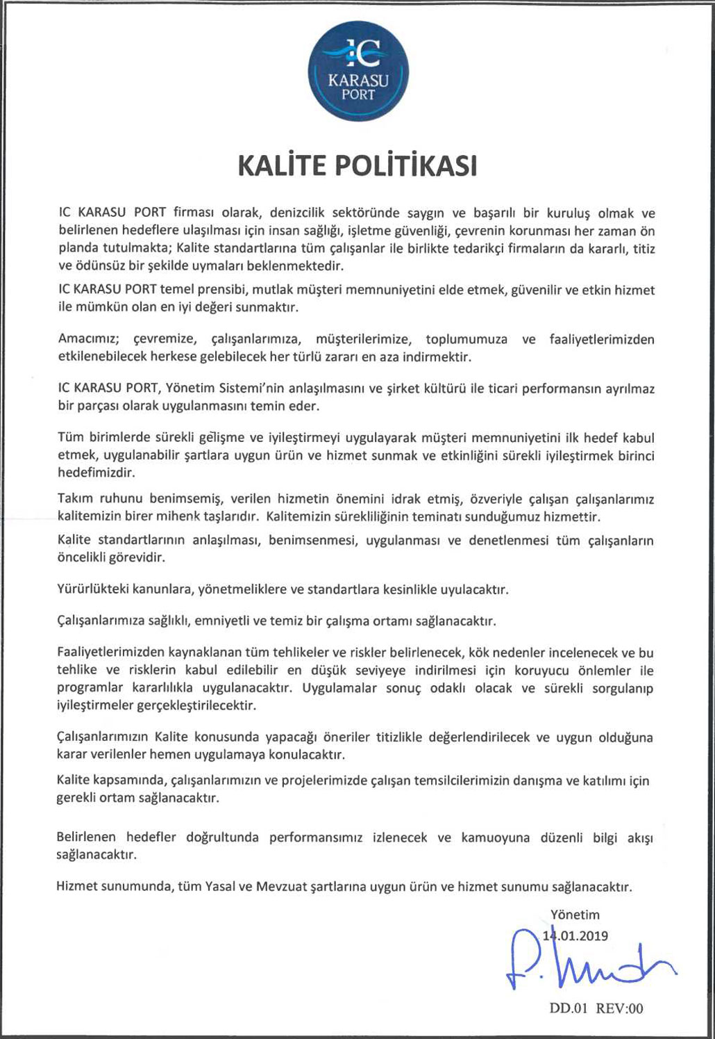 Yönetim Sistemleri Yönetim Sistemleri